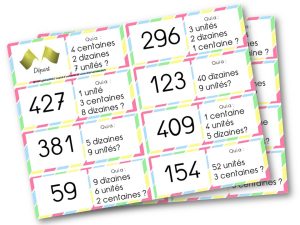 jeux de dominos sur la notion d'unité, dizaine, centaine - My Blog - le ...