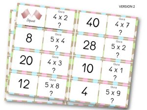 La multiplication : leçons, quelques outils et jeux - My Blog - le blog ...